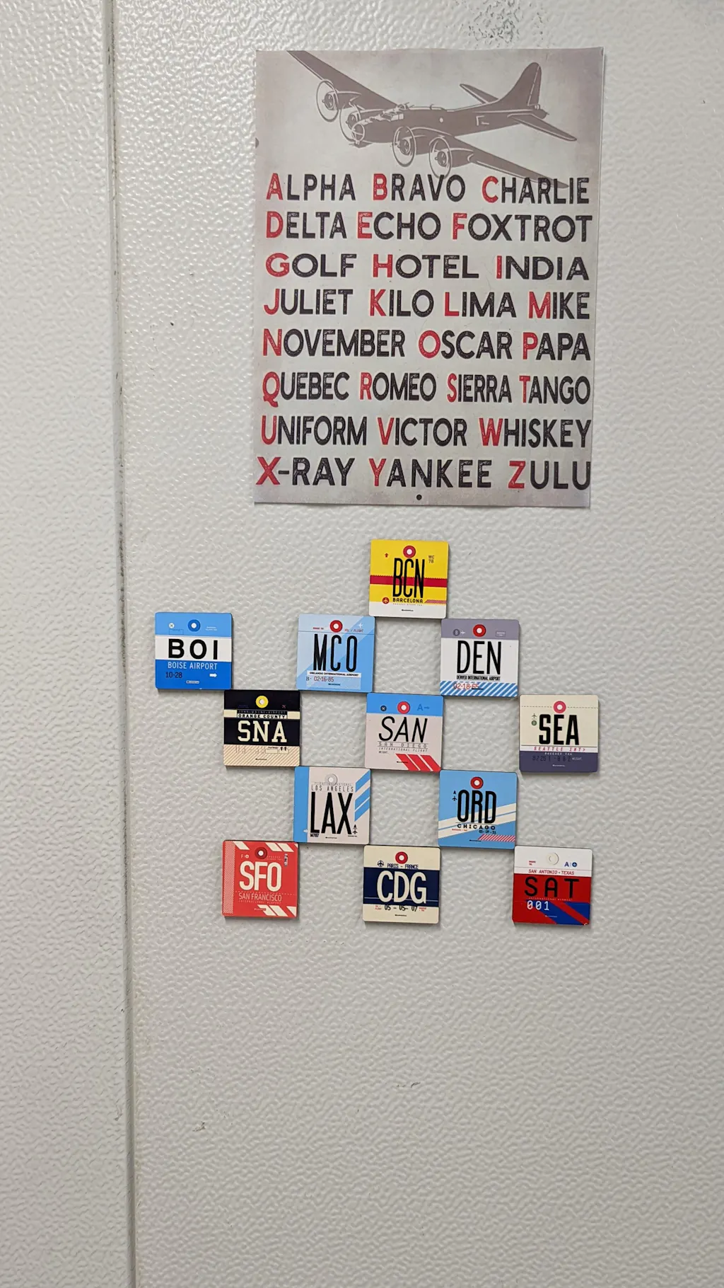 Fridge Magnets - Passport USA