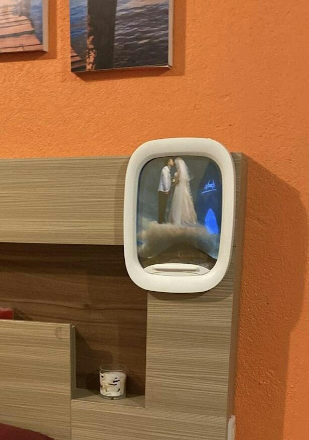 Airplane Window - Photo Frame