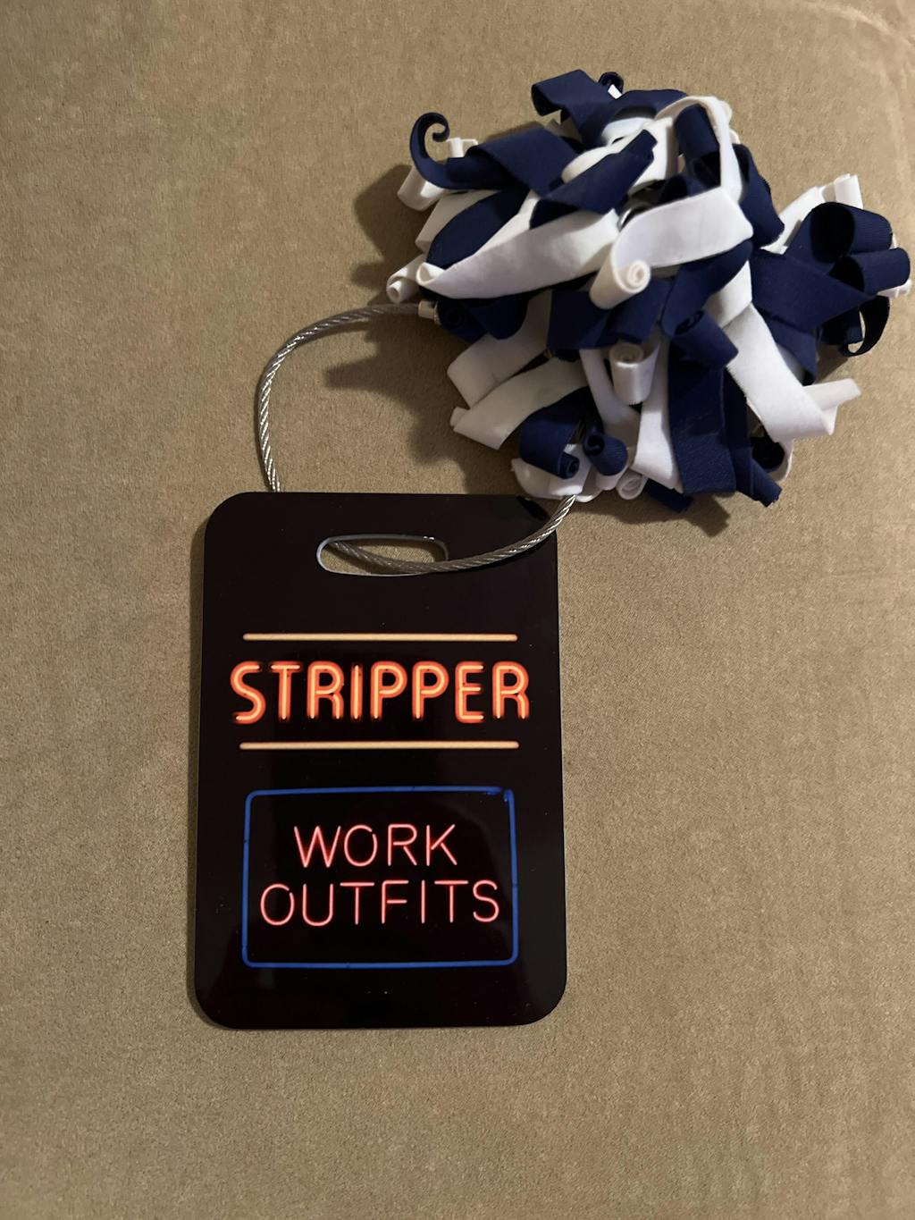 Hello Luggage Tag - Is it me you're looking for baggage tag