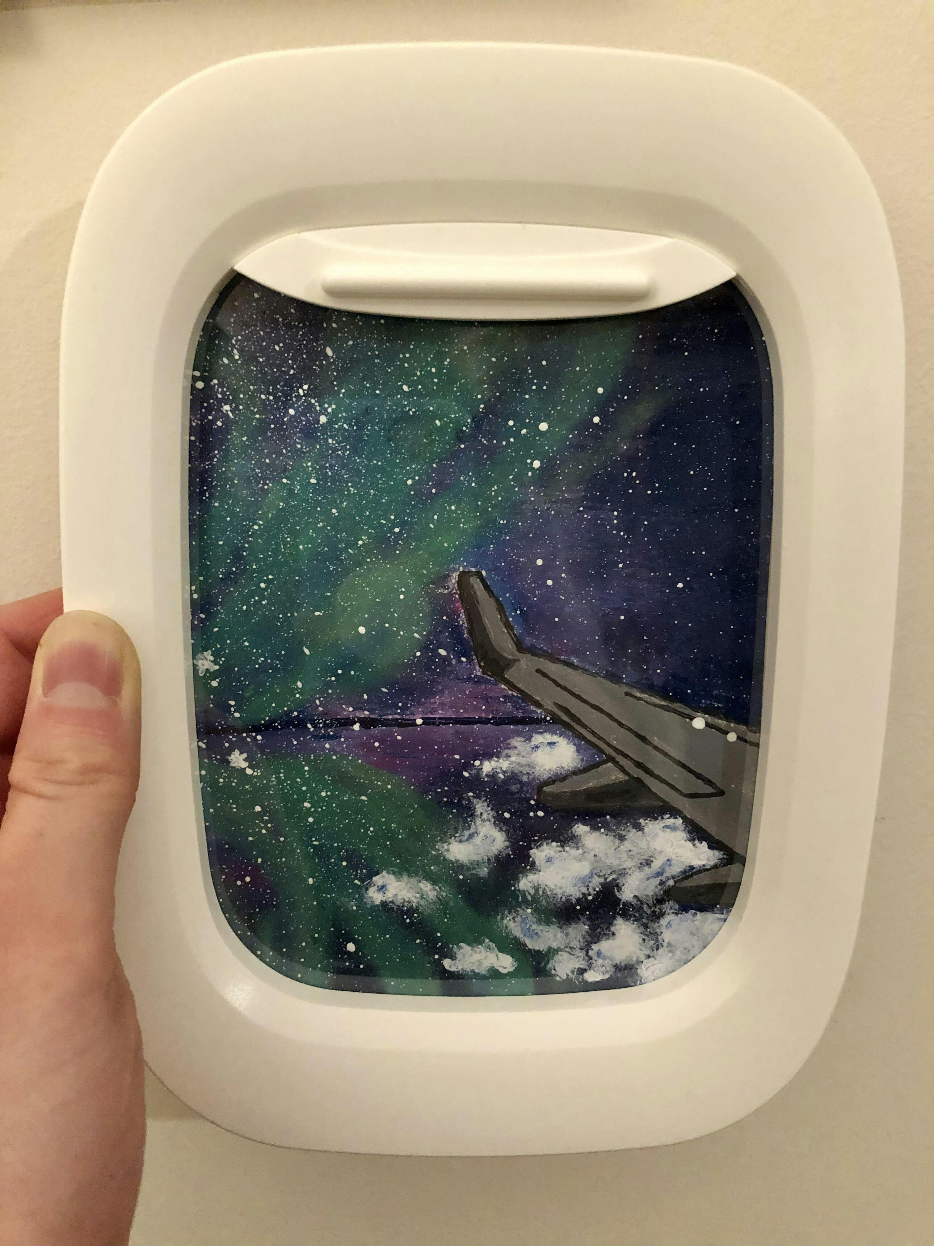 Airplane Window - Photo Frame