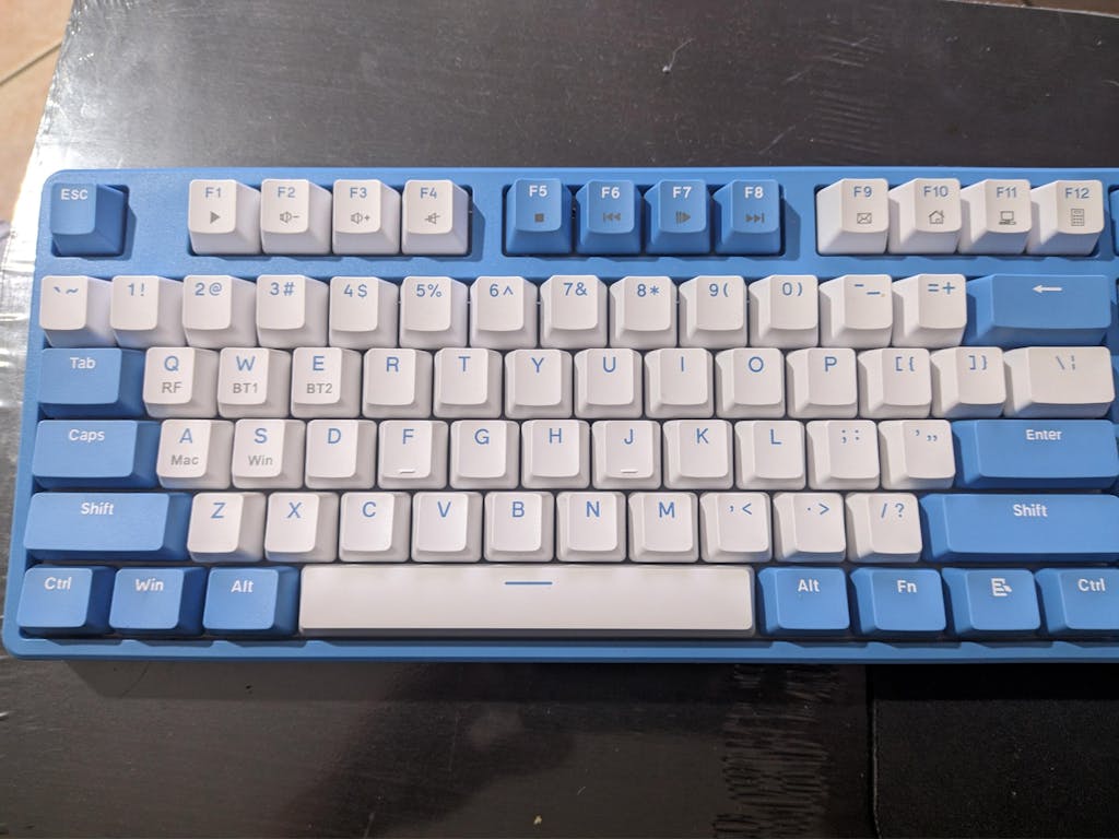 AJAZZ AK871 Wireless Bluetooth Keyboard Gaming Mechanical Keyboard ...