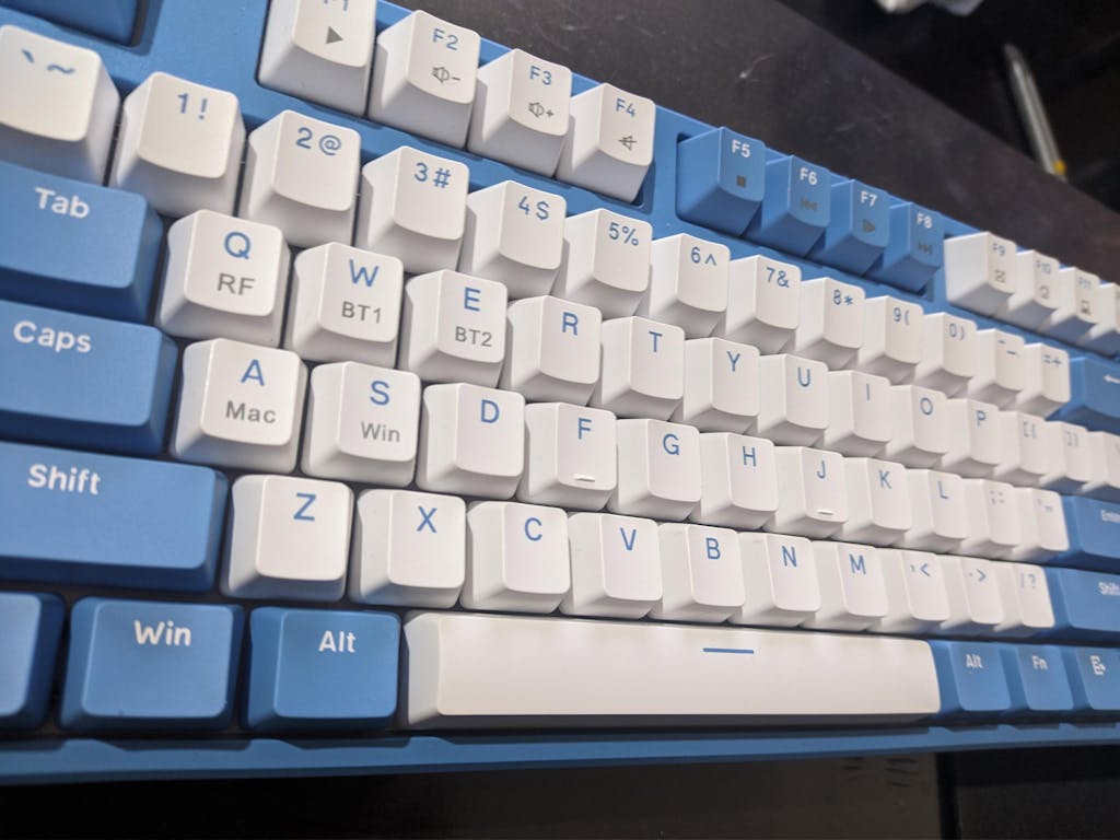 AJAZZ AK871 Wireless Bluetooth Keyboard Gaming Mechanical Keyboard ...