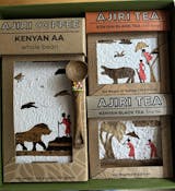 Custom Ajiri Tea and Ajiri Coffee Gift Box