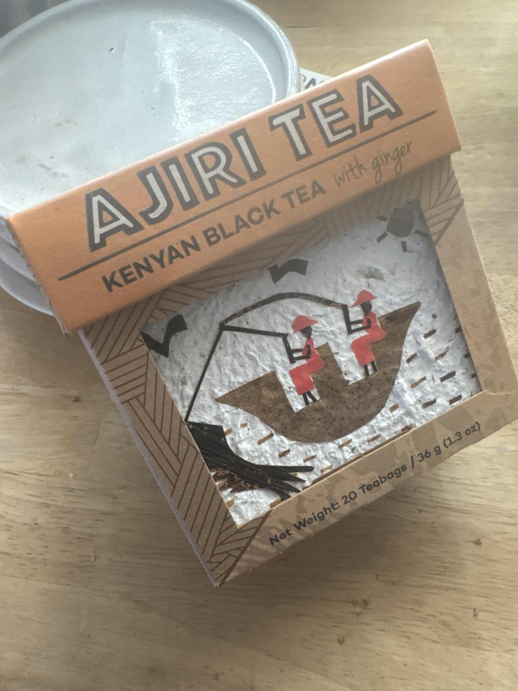 Kenyan Black Tea with Ginger (Teabags) - Ajiri Tea