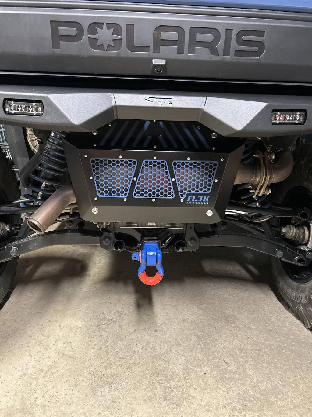 Polaris Xpedition Exhaust Cover — AJK Offroad