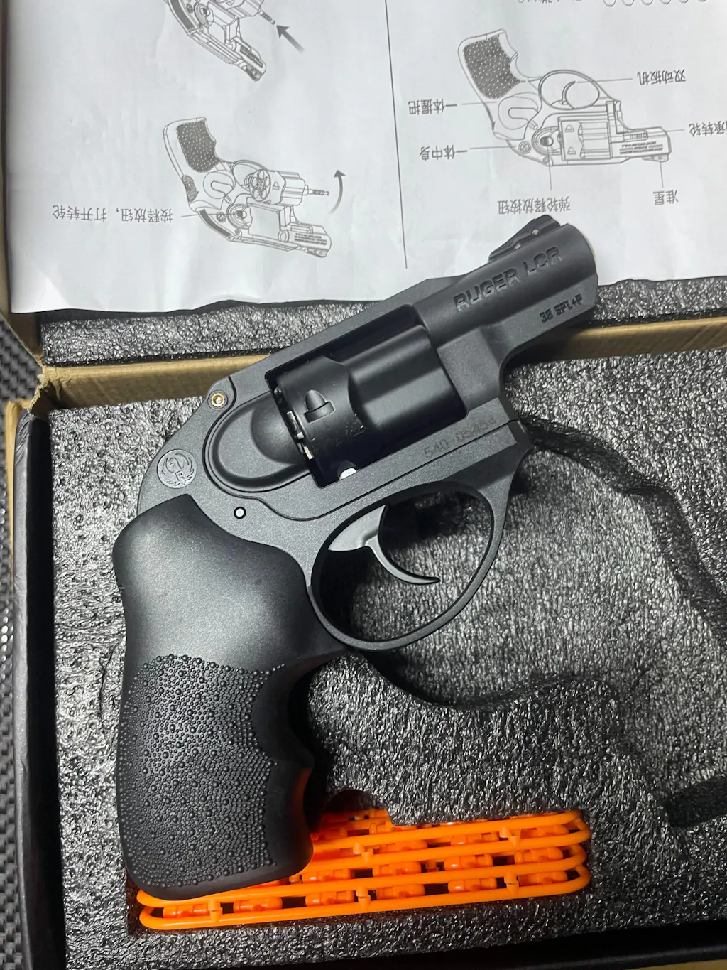 Ruger LCR Double Action Revolver Soft Bullet Gun - Metal Toy Gun – AKAG TOY