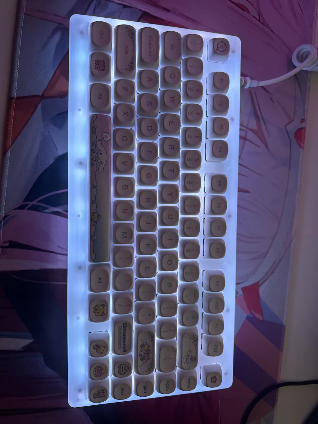 Cinnamoroll ACR TOP 75B Acrylic Keyboard - AKKO