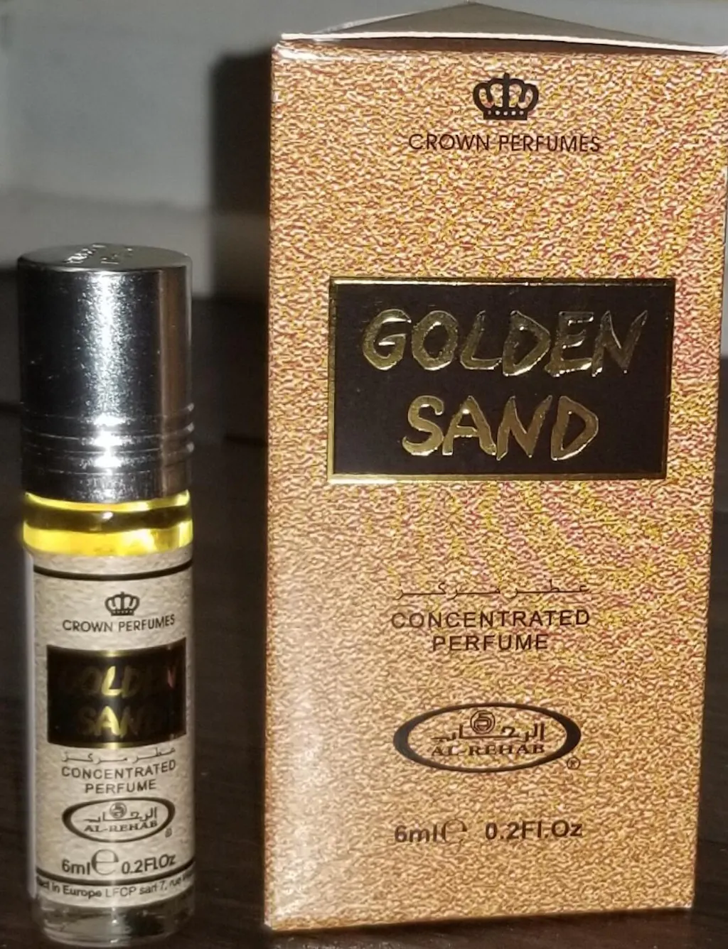 Golden Sand - 6ml (.2oz) Roll-on Perfume Oil by Al-Rehab | Al-Rashad Inc