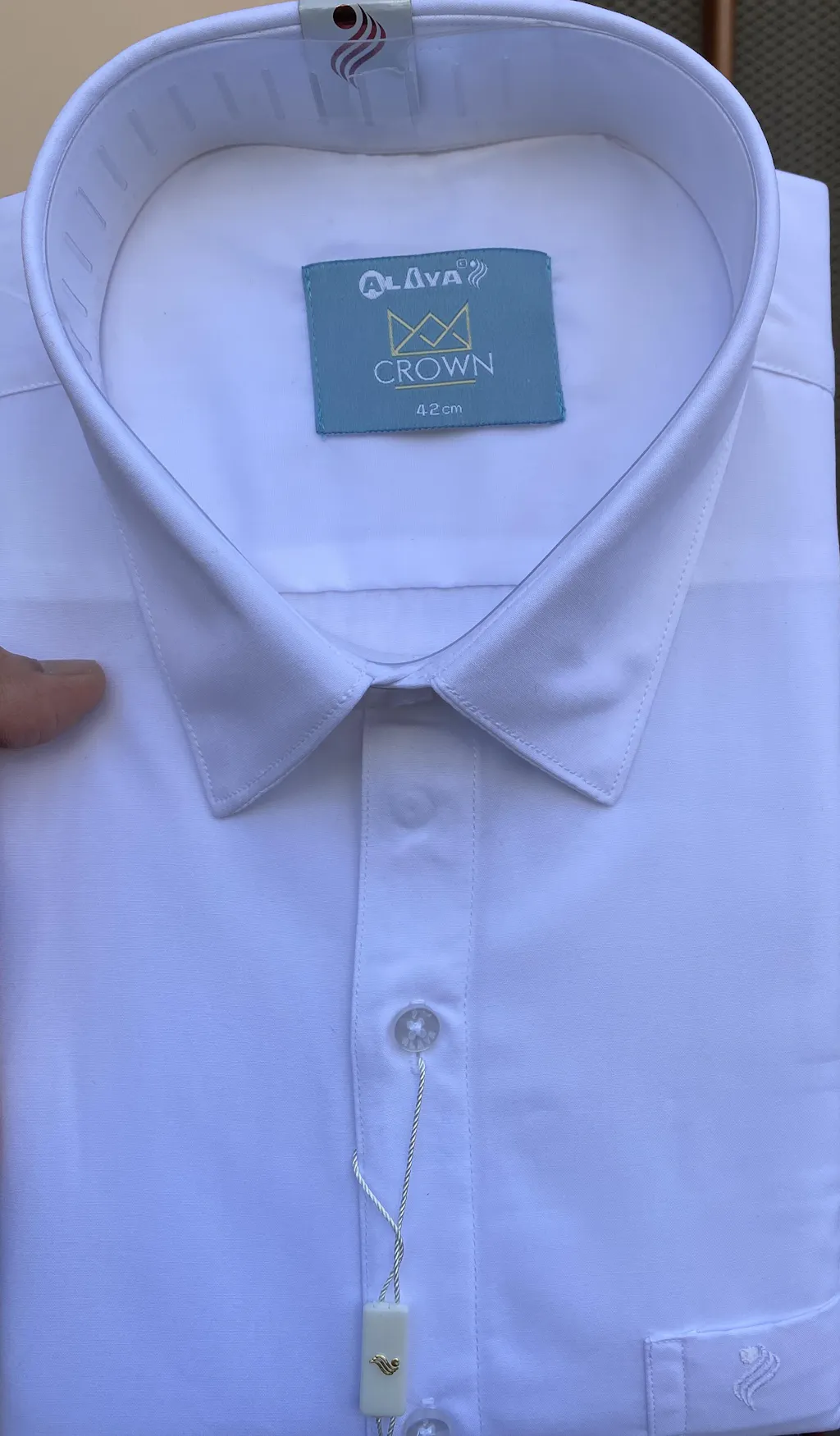 Buy Crown Combo Cotton White Shirt Duo Twin Pack for Men Online – Alaya ...