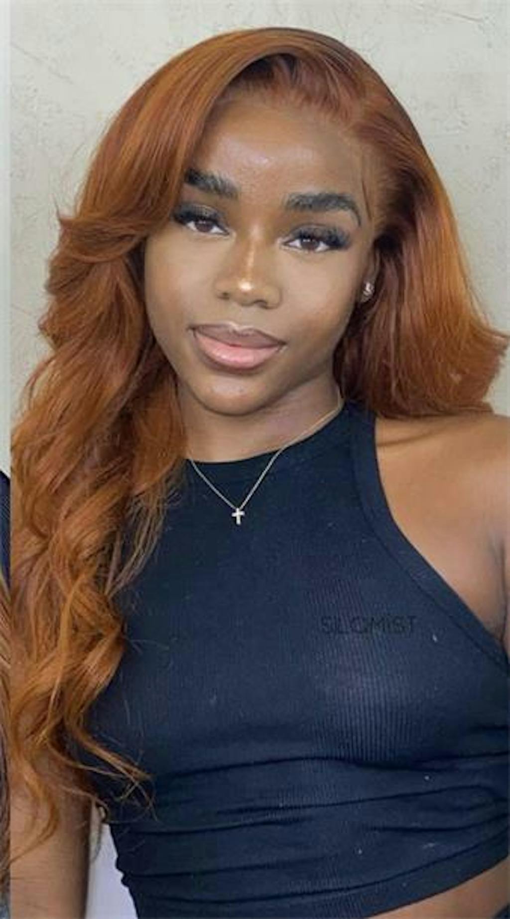 Alibonnie Hair Ginger Color Body Wave Human Hair 13x4 Lace Front Wigs