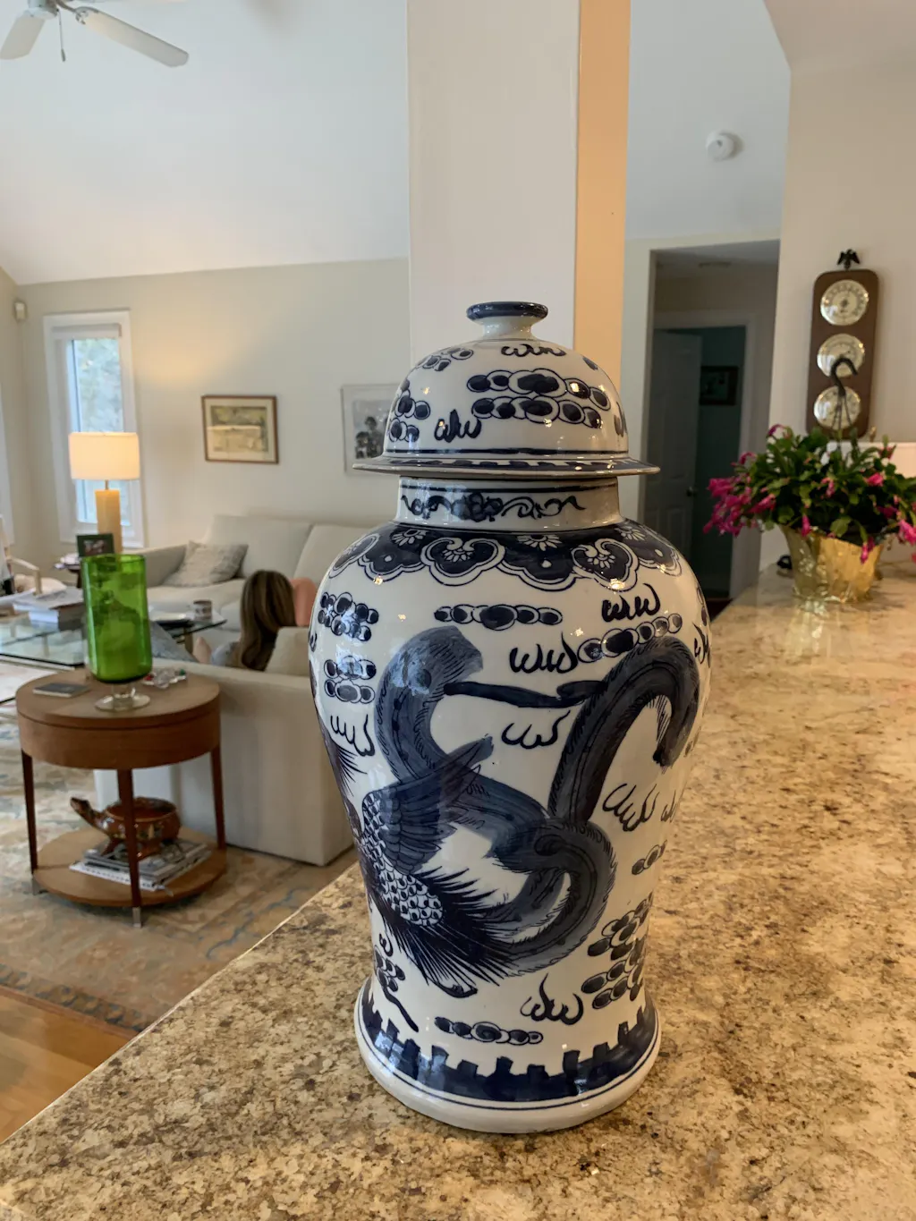 SERPENTINE TEMPLE JAR