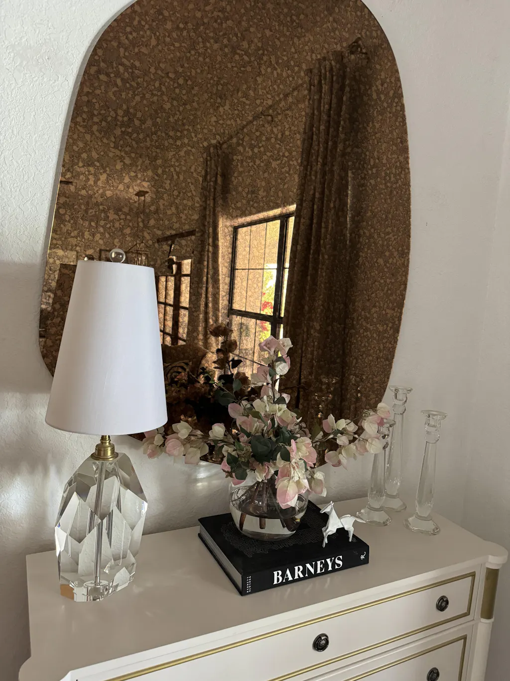 PHOENIX MIRROR | Antique Rust