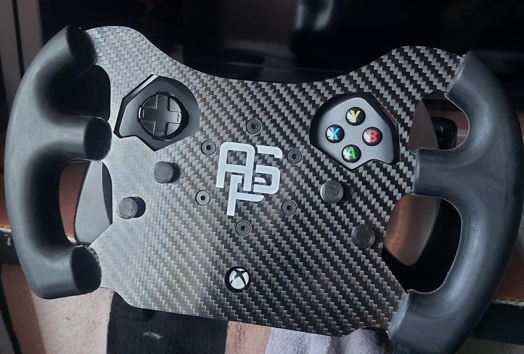 Logitech G920 Carbon Fibre Wheel Mod – Alien Sim Products