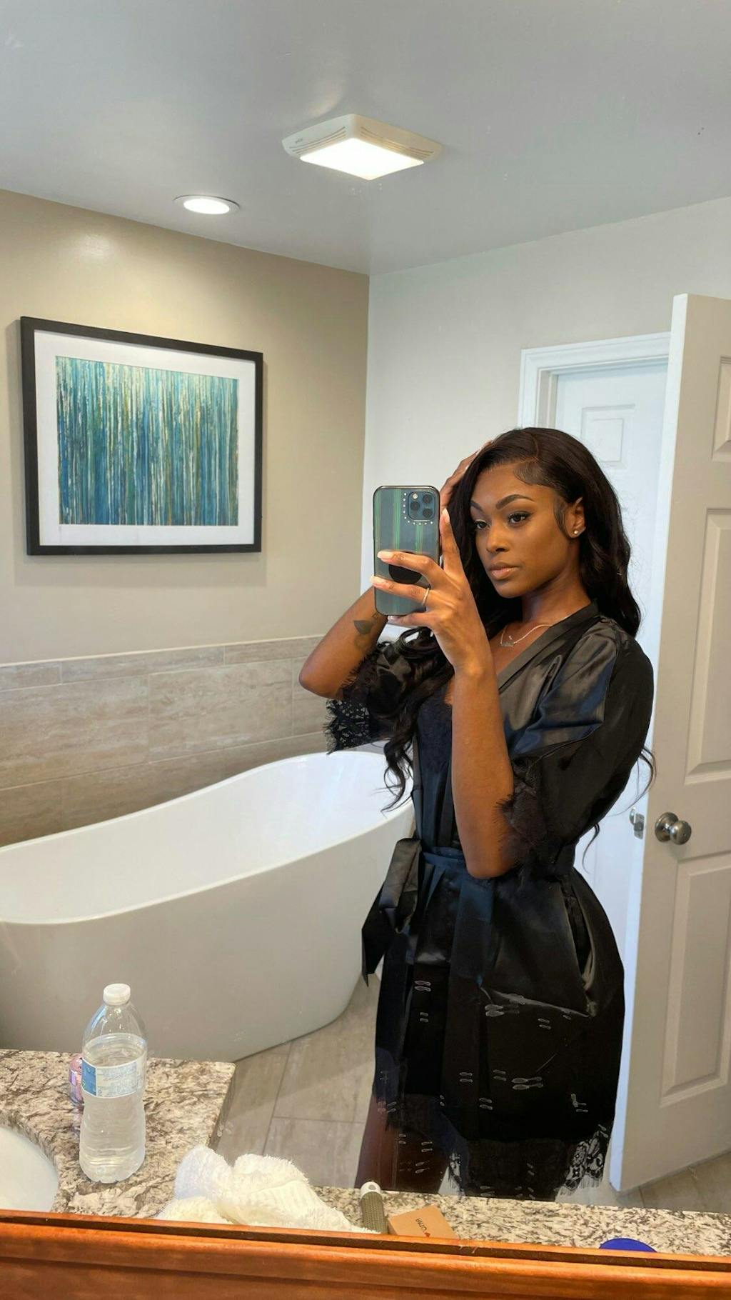 Ali Grace Body Wave Lace Closure Wigs 4*4 5*5 Body Wave Human Hair Wig ...