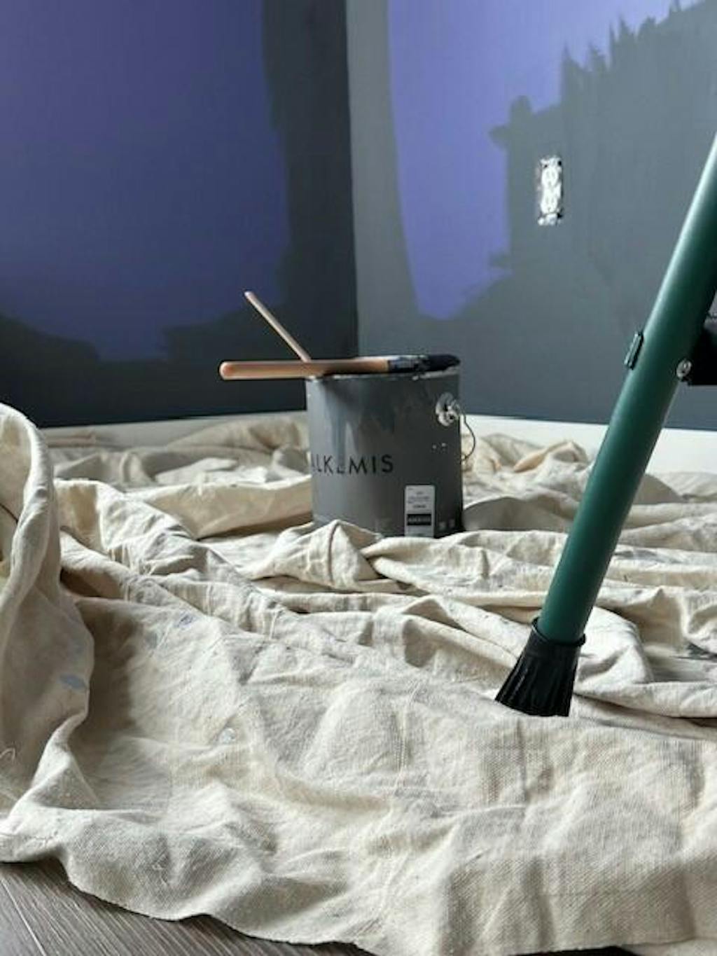 Night Train (84) - Blue Mineral Paint