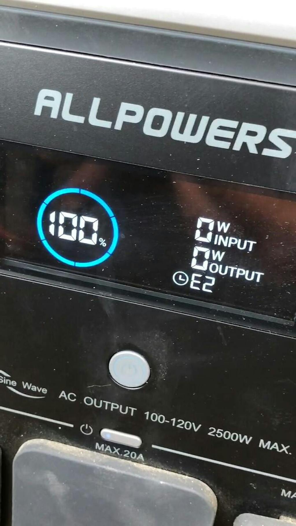 ALLPOWERS R2500 Portable Power Station 2500W 2016Wh LiFePO4 Battery