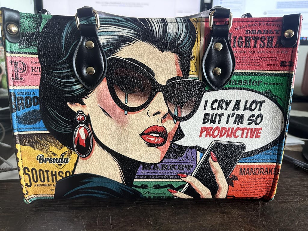 What Time - Bespoke Leather Handbag - whattime01 – ALMA GEMS