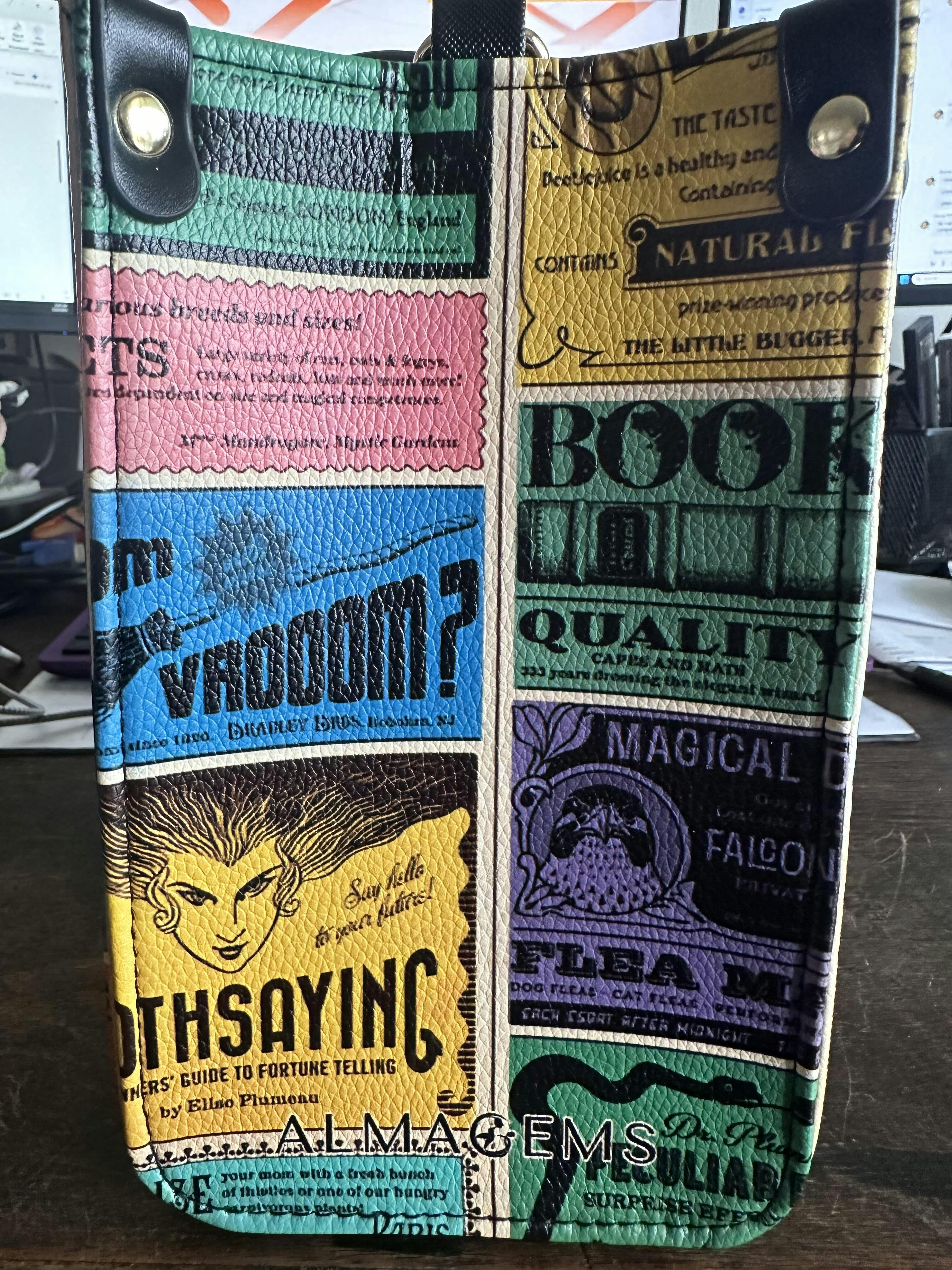 What Time - Bespoke Leather Handbag - whattime01 – ALMA GEMS