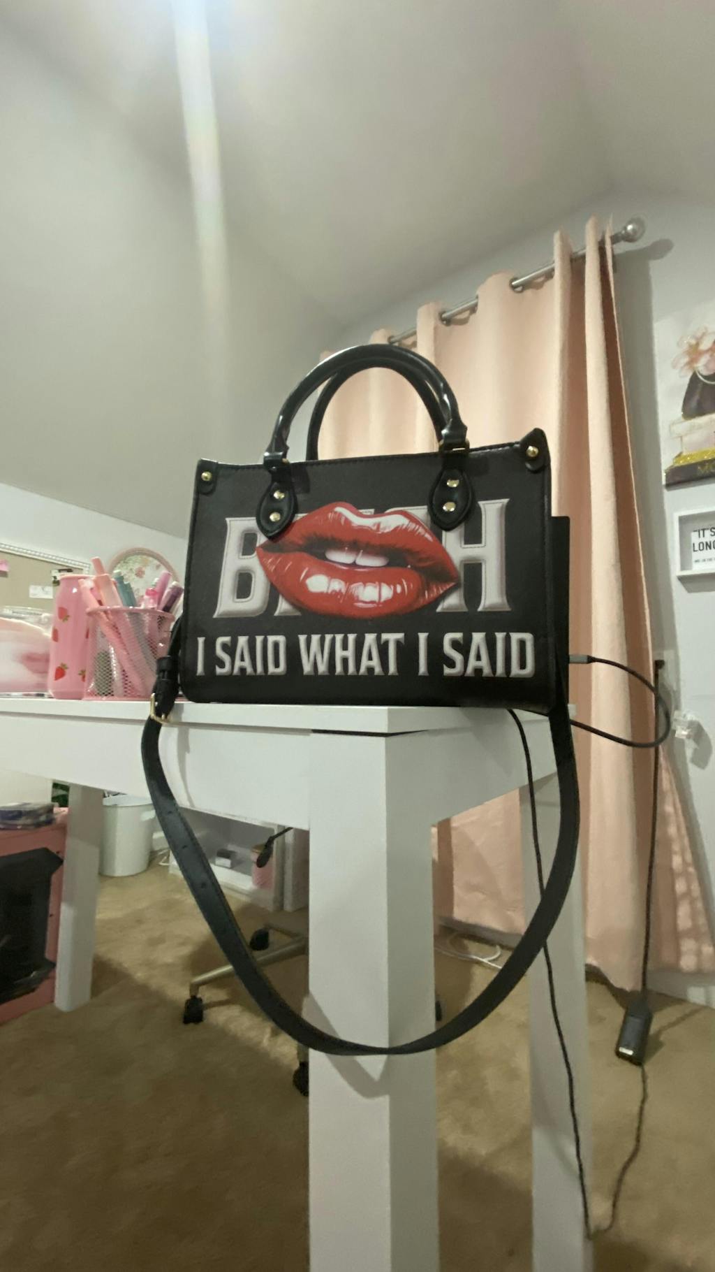 What Time - Bespoke Leather Handbag - whattime01 – ALMA GEMS