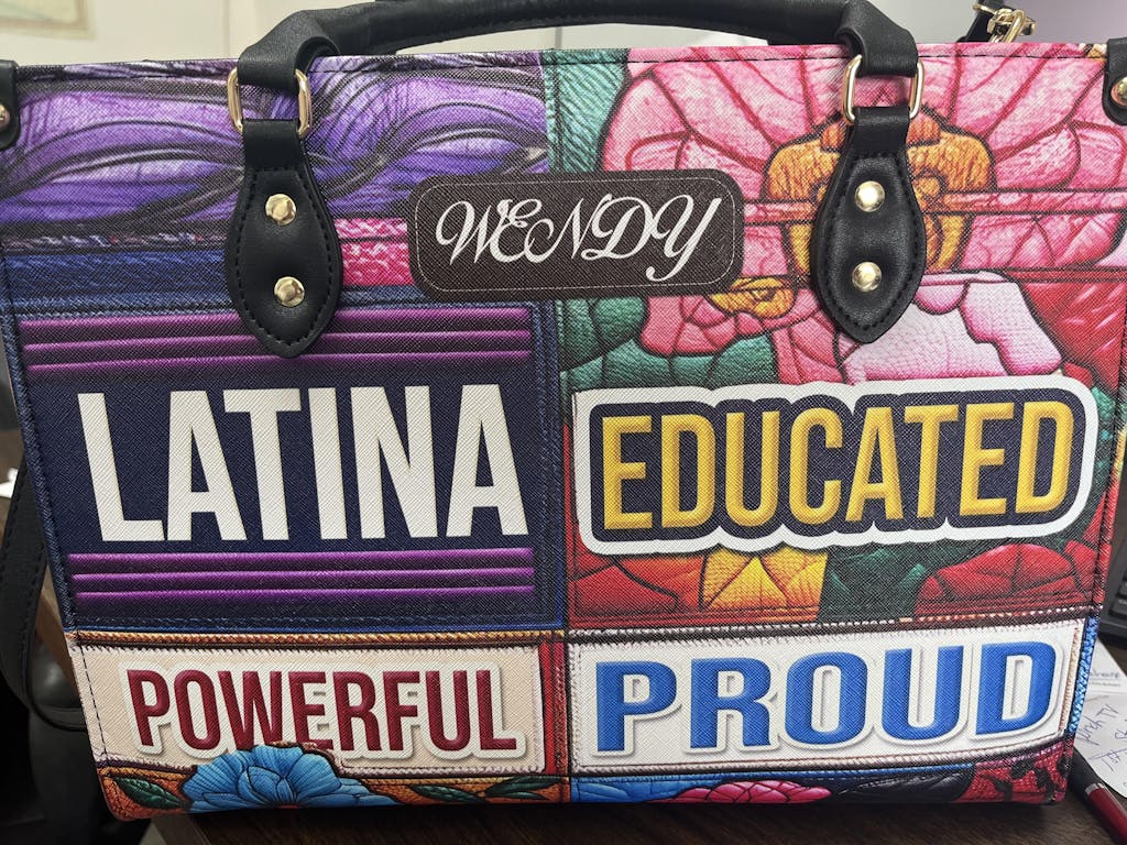 What Time - Bespoke Leather Handbag - whattime01 – ALMA GEMS