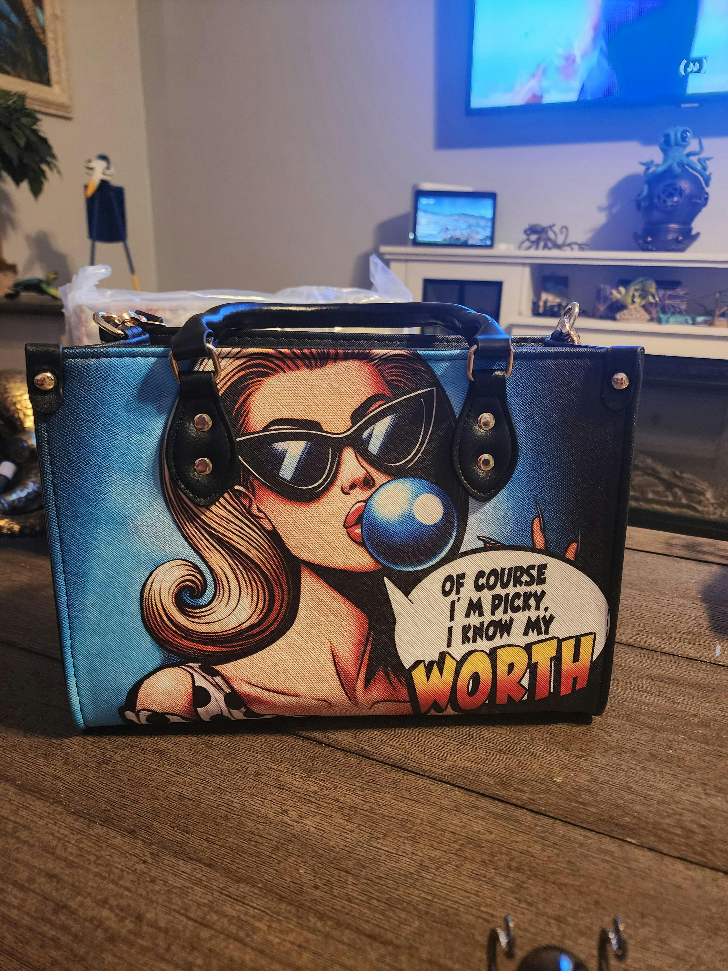 What Time - Bespoke Leather Handbag - whattime01 – ALMA GEMS