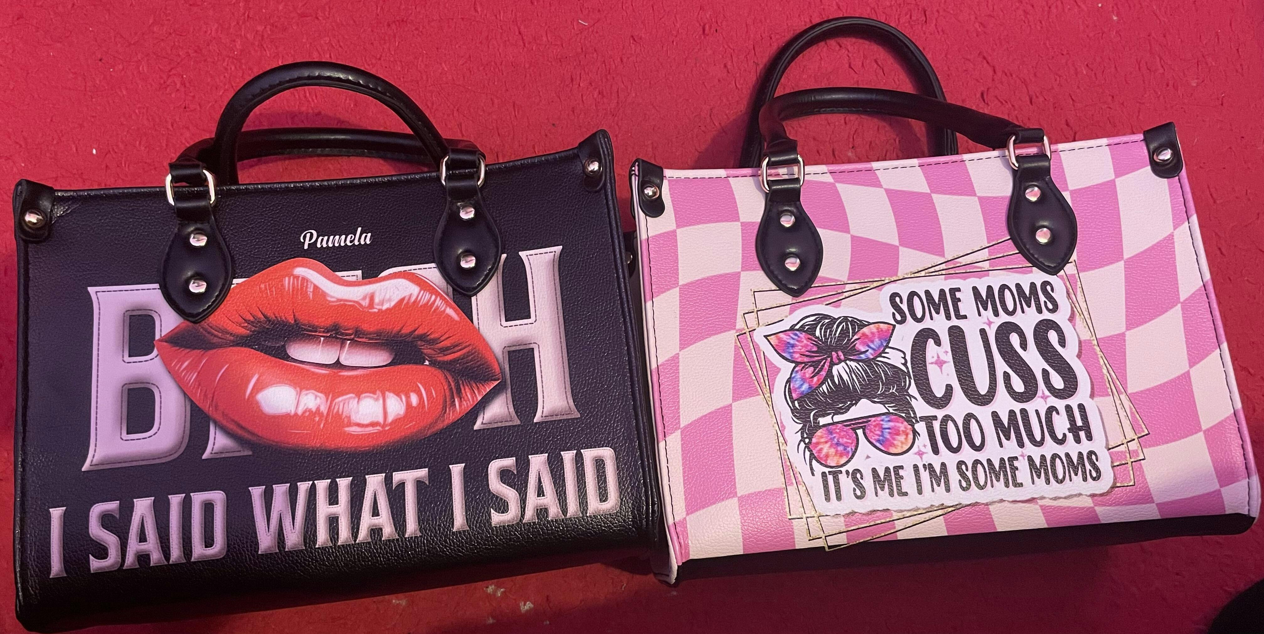 What Time - Bespoke Leather Handbag - whattime01 – ALMA GEMS