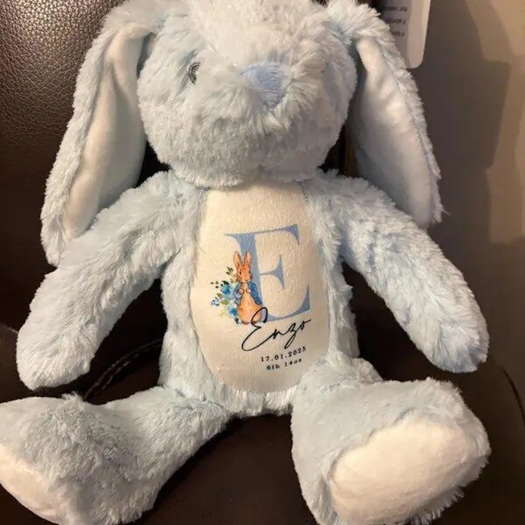 To My Granddaughter, Never Forget That I Love You, Stuffed Bunny And ...
