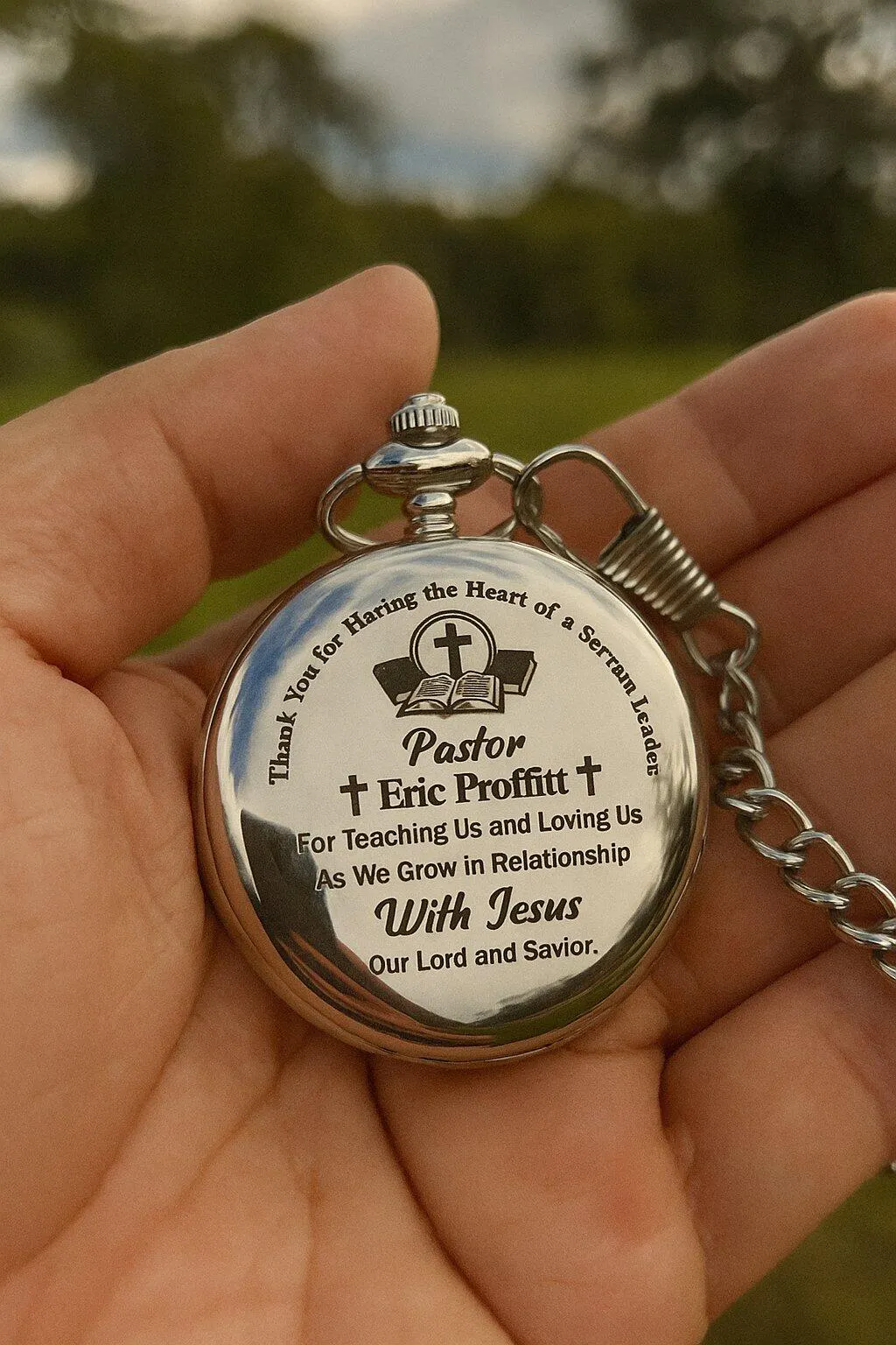 Annoying Each Other Since And Still Going Strong, Silver Plated Pocket ...