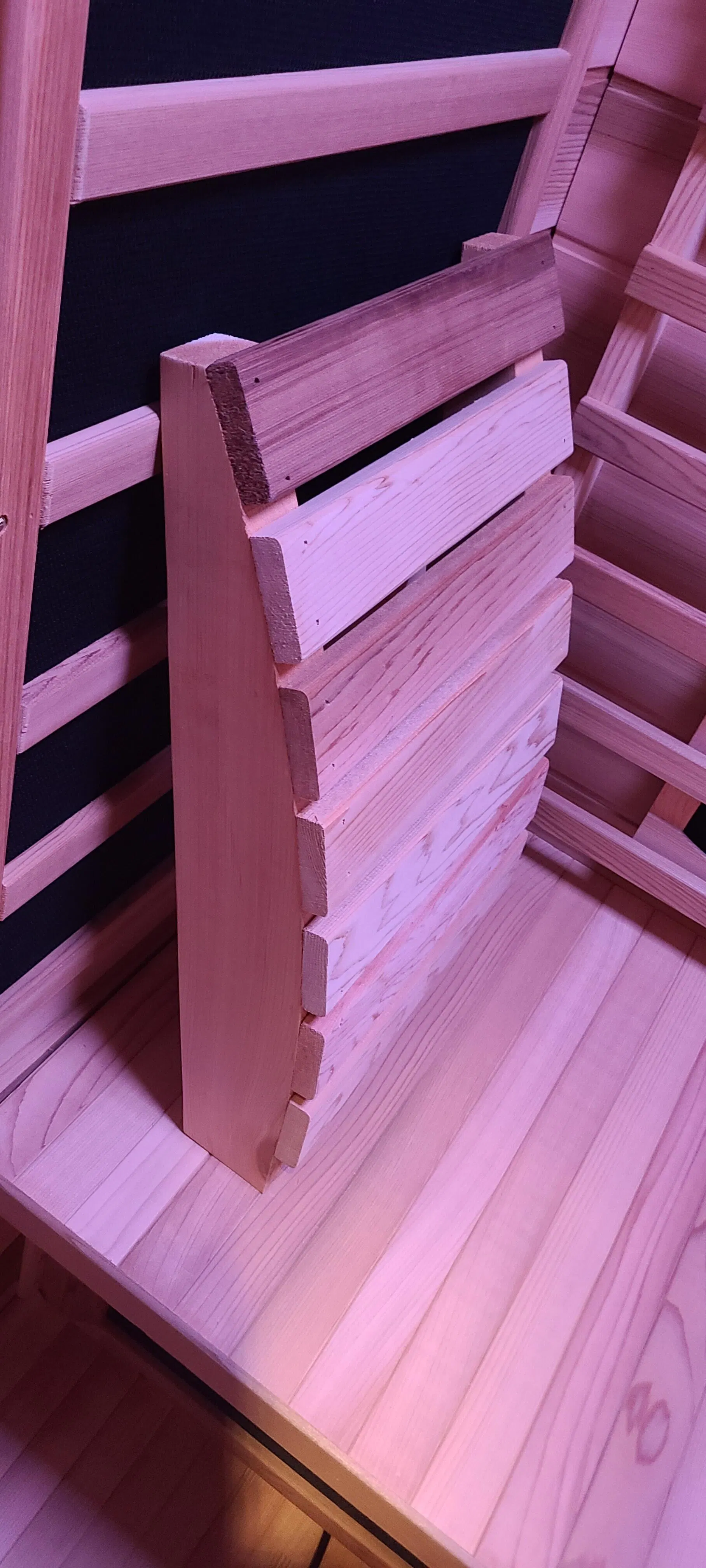 Cedar Sauna Back Rest – Almost Heaven Saunas