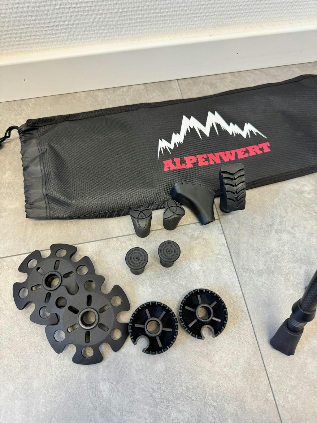 Wanderstöcke faltbar & höhenverstellbar | Leicht & Stabil – Alpenwert – ALPENWERT