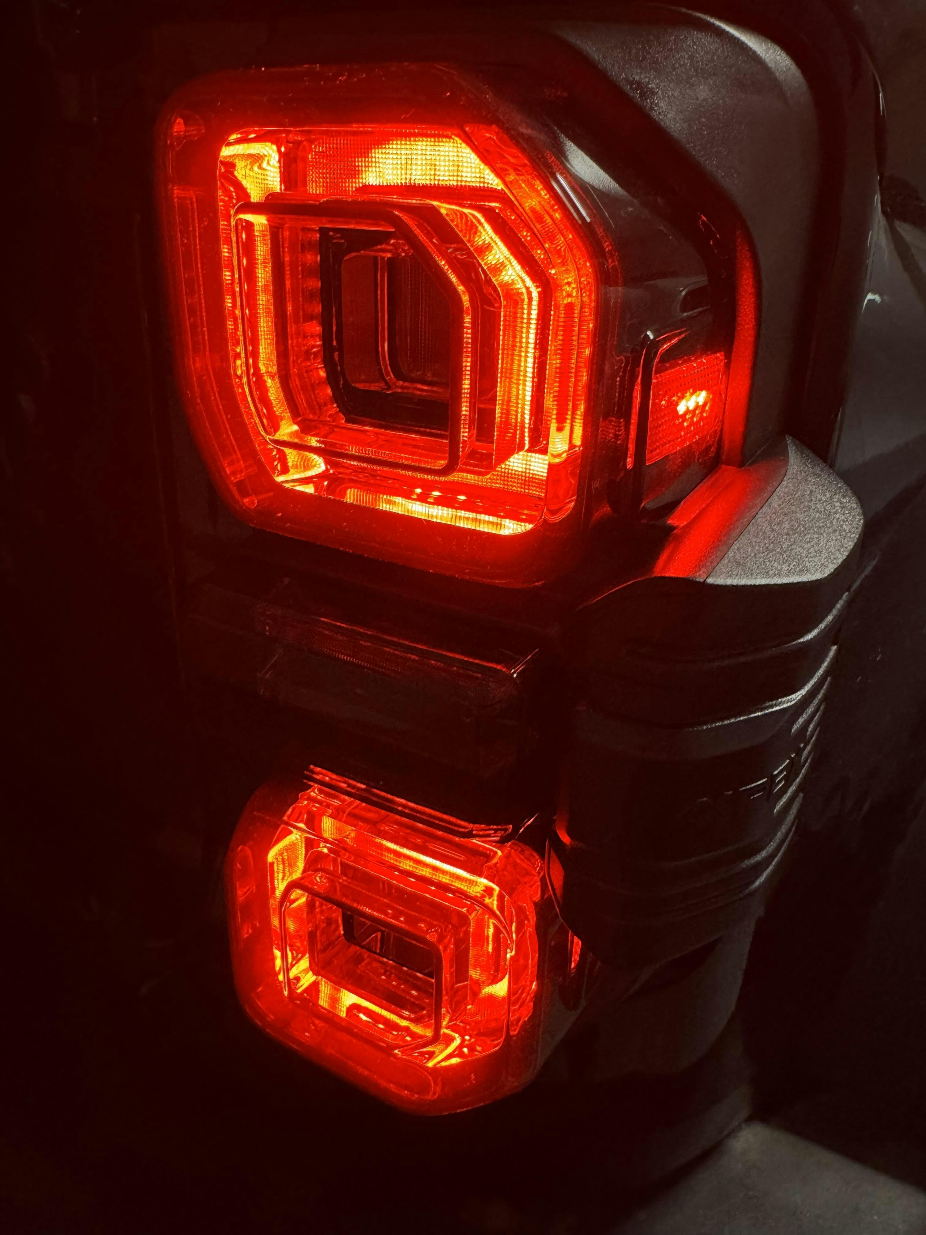 21-24 Ford Bronco NOVA-Series Prismatic LED Tail Lights Alpha-Black ...