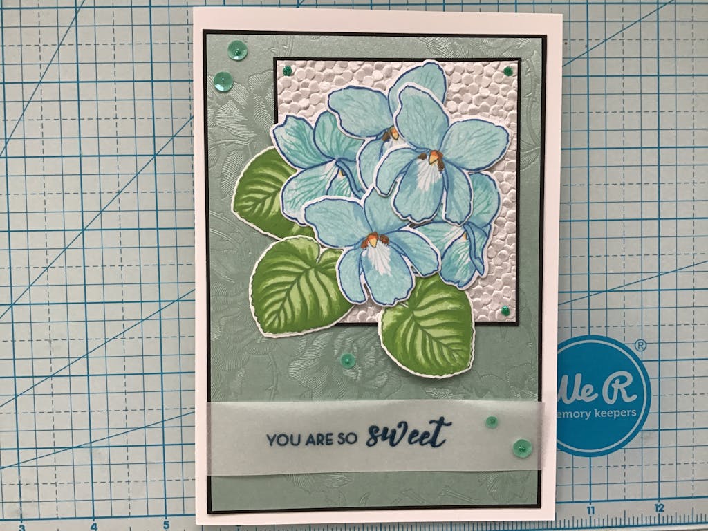 Build-A-Flower: Sweet Violet Layering Stamp & Die Set | Altenew