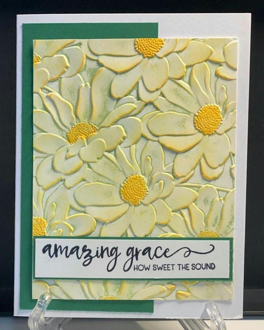 Daisy Bed 3D Embossing Folder - Daisy Floral Background | Altenew