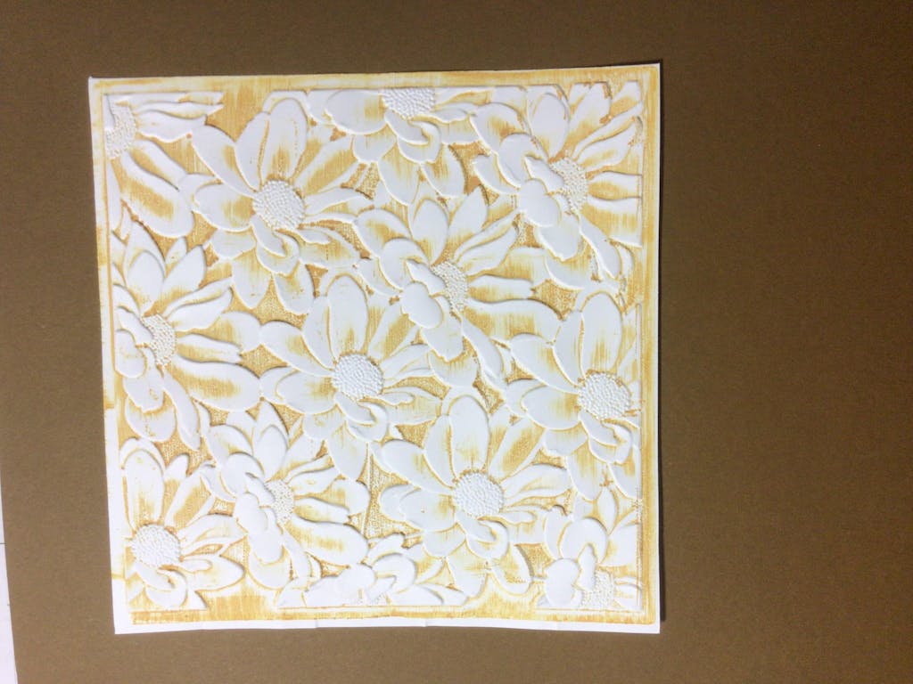 Daisy Bed 3D Embossing Folder - Daisy Floral Background | Altenew