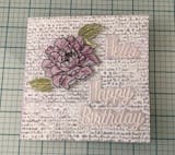 Organic Linen 3D Embossing Folder | Altenew