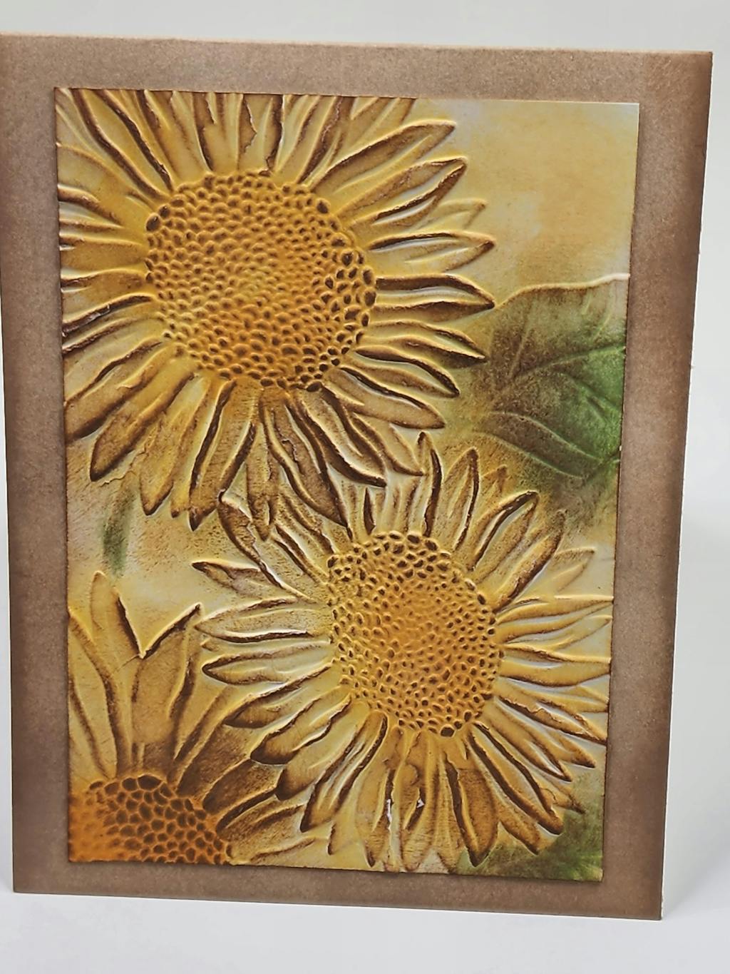Altenew Sunflower Bundle 3D Embossing Folder for Card Making