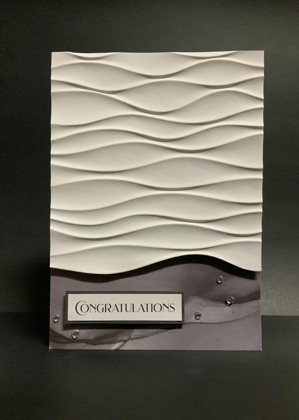 Ribbon Waves 3D Embossing Folder | Altenew