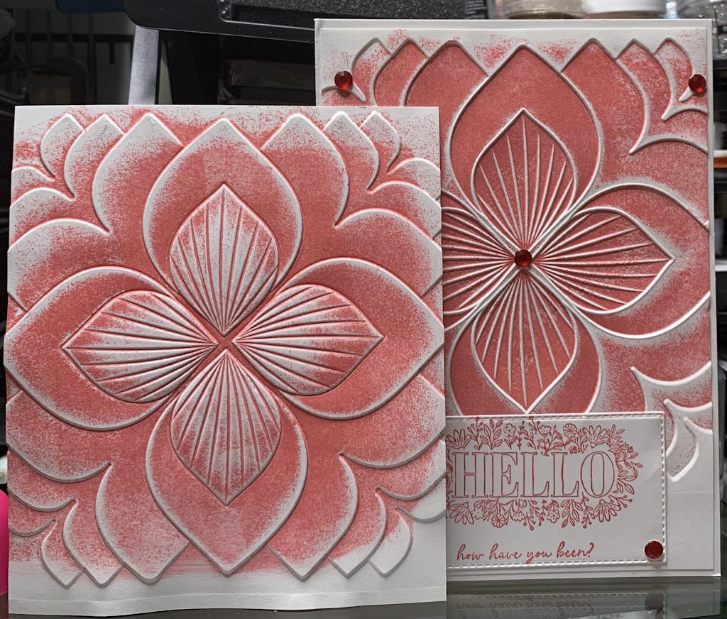 Altenew Vintage Tile 3D Embossing Folder