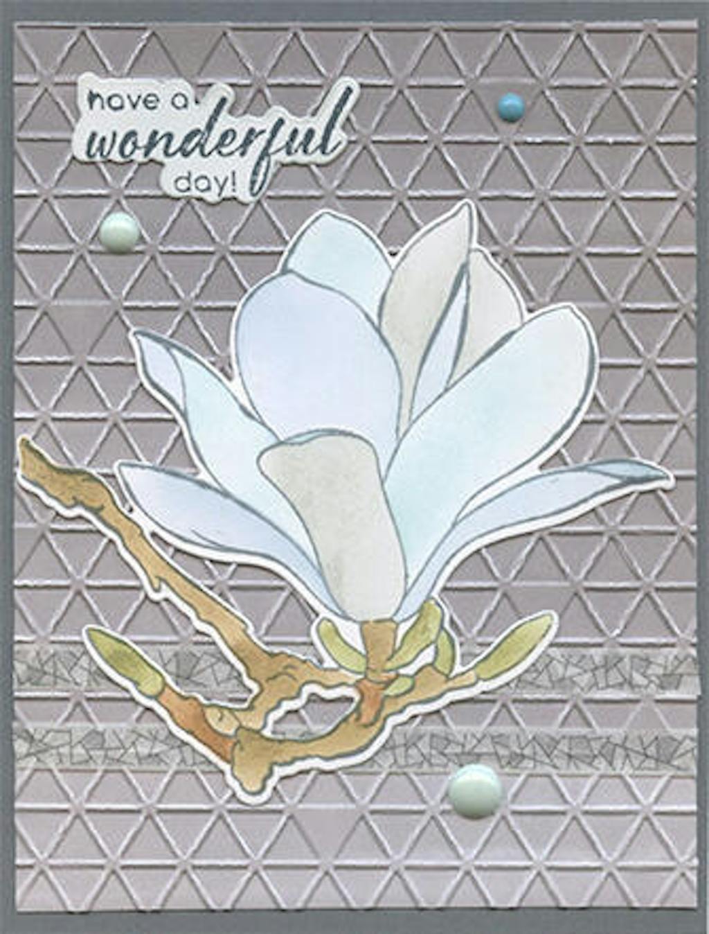 Altenew Build-A-Garden: Blushing Magnolias & Add-on Die Bundle