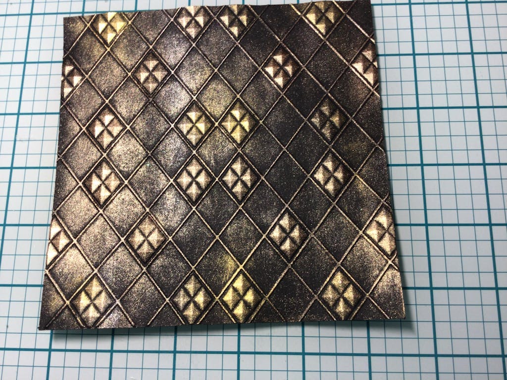 Altenew Checkered Diamonds 3D Embossing Folder
