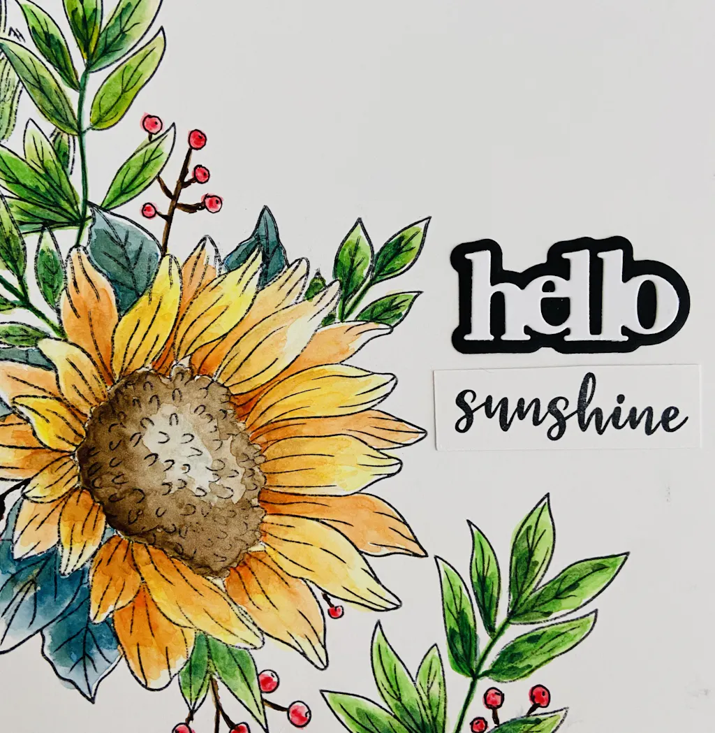 Altenew Dancing Sunflowers Complete Bundle