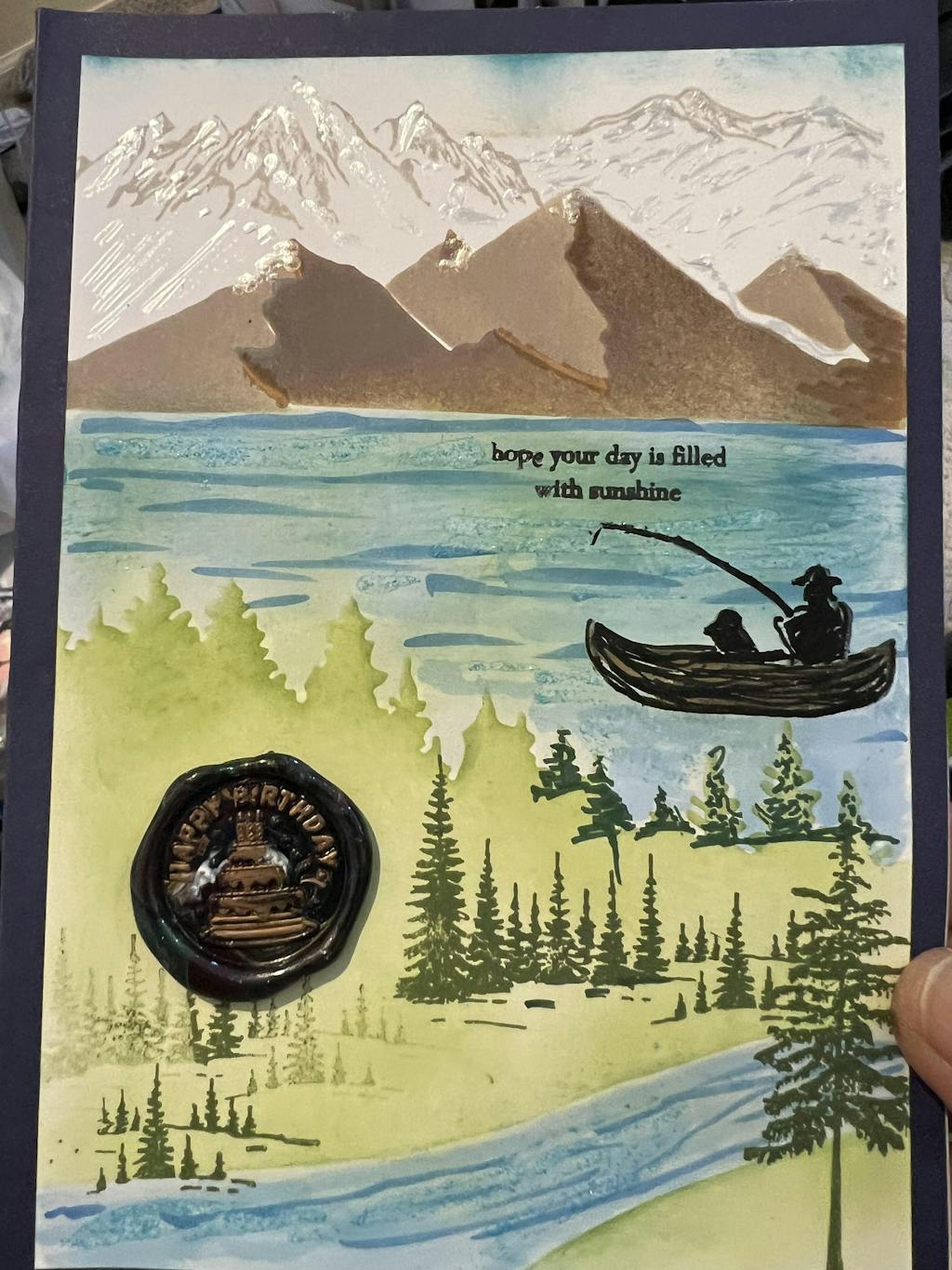 Create Stunning Landscapes with the Mountain Scene Stencil – Altenew