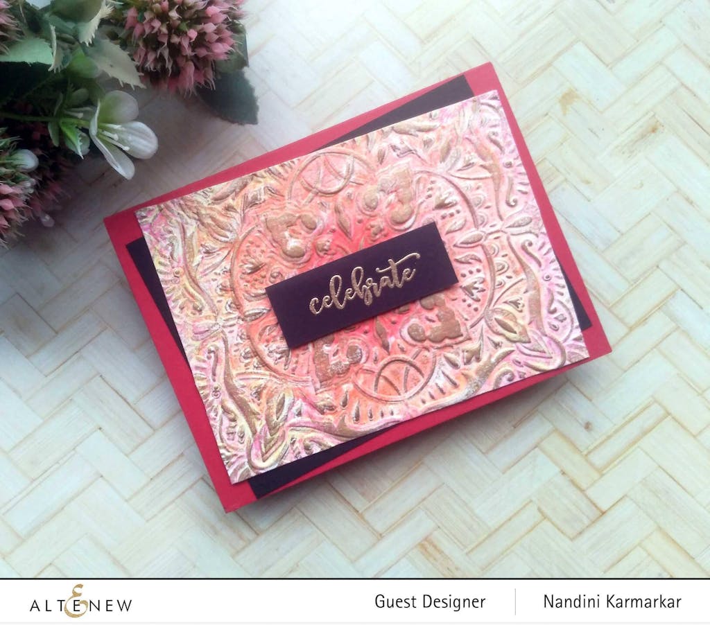 Altenew Motif Tile 3D Embossing Folder