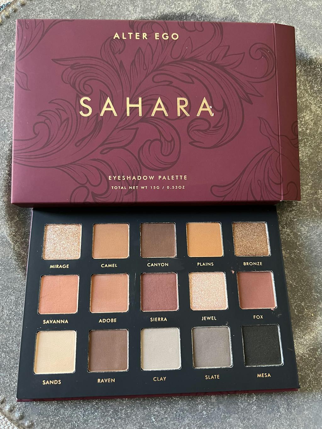 Sahara 15 Color Eyeshadow Collection – Alter Ego
