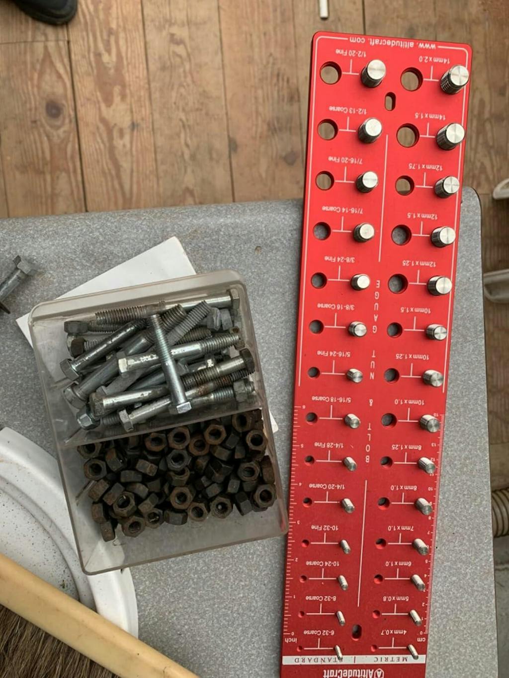 AltitudeCraft Thread Checker: Ultimate Nut & Bolt Identifier Tool