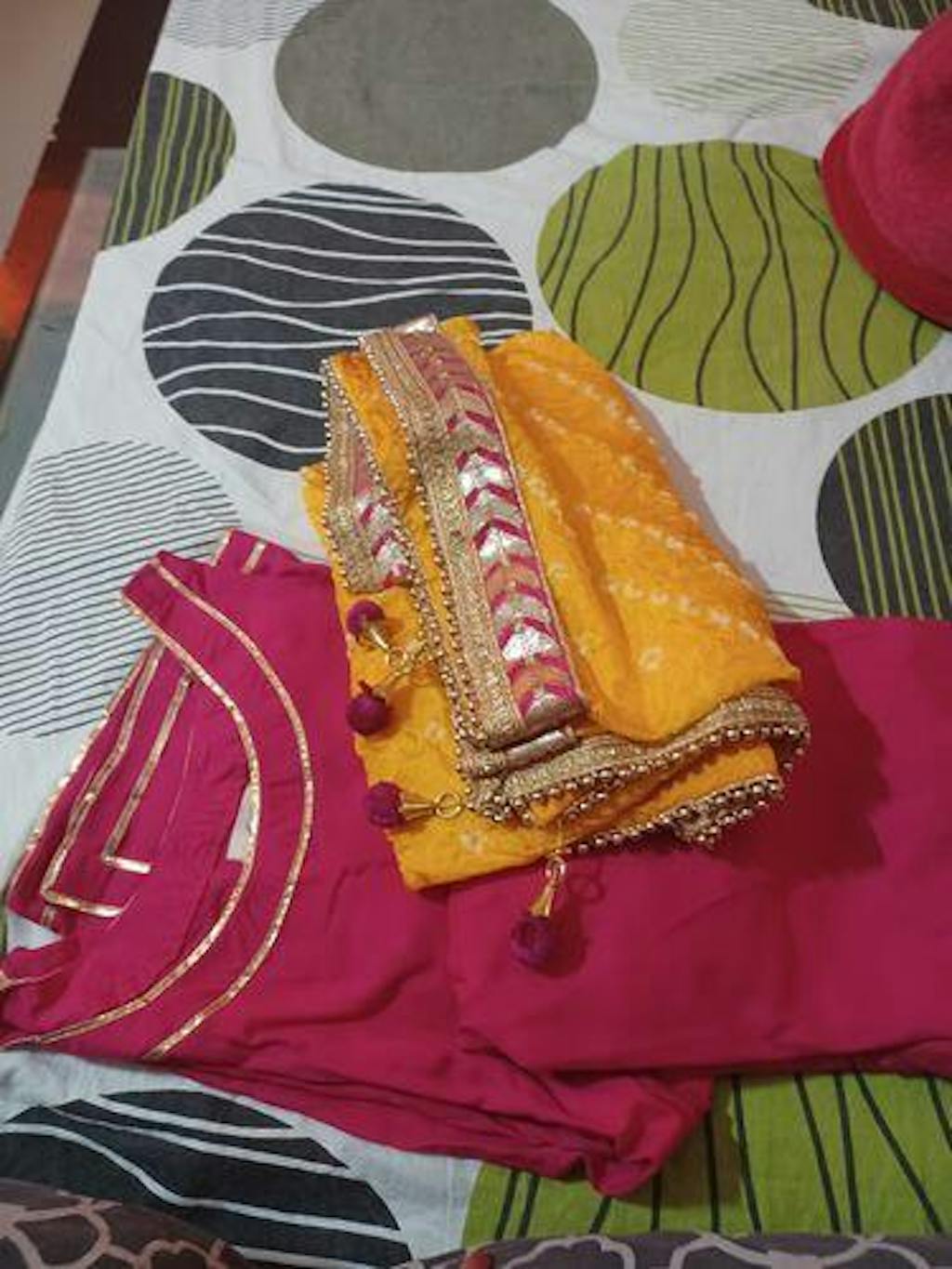 Buy Rayon Berry Pink Suit Set Online In India | Ambraee – Ambraee