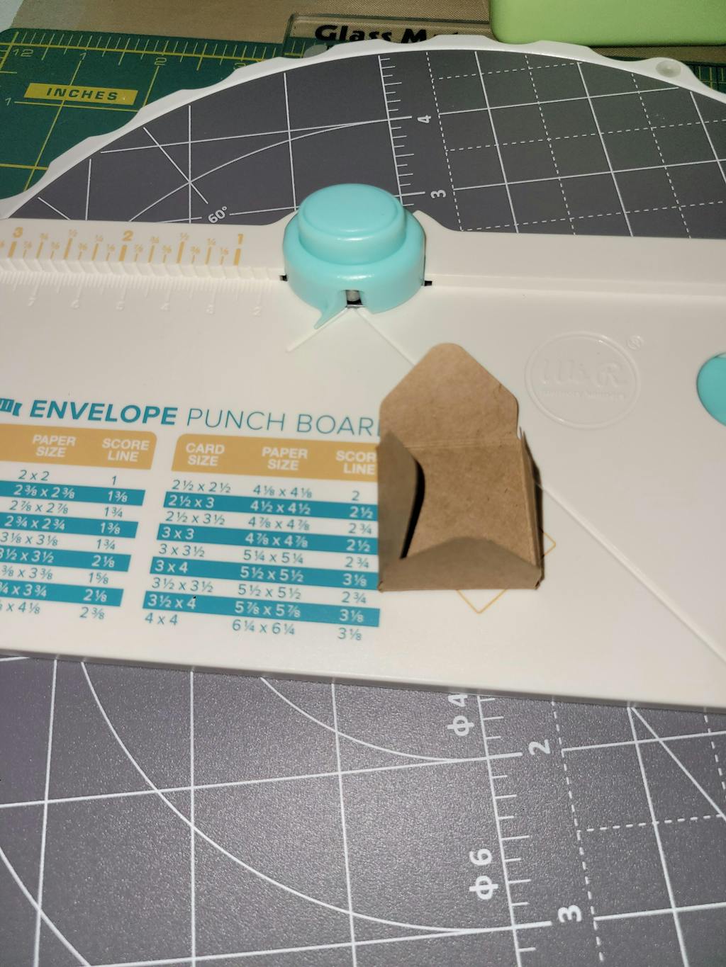 We R Makers Mini Envelope Punch Board – American Crafts