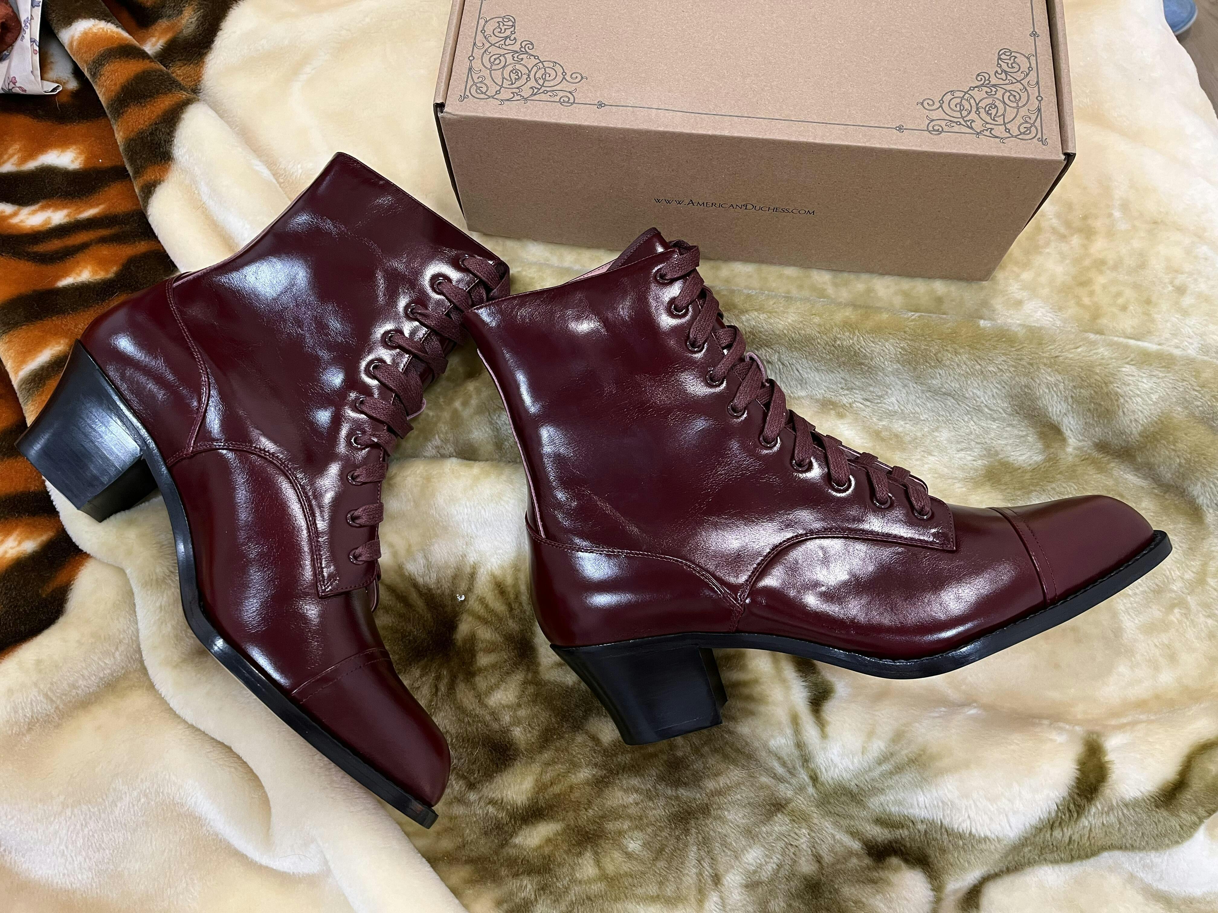 Paris Women's Boots Wide (Black) – American Duchess