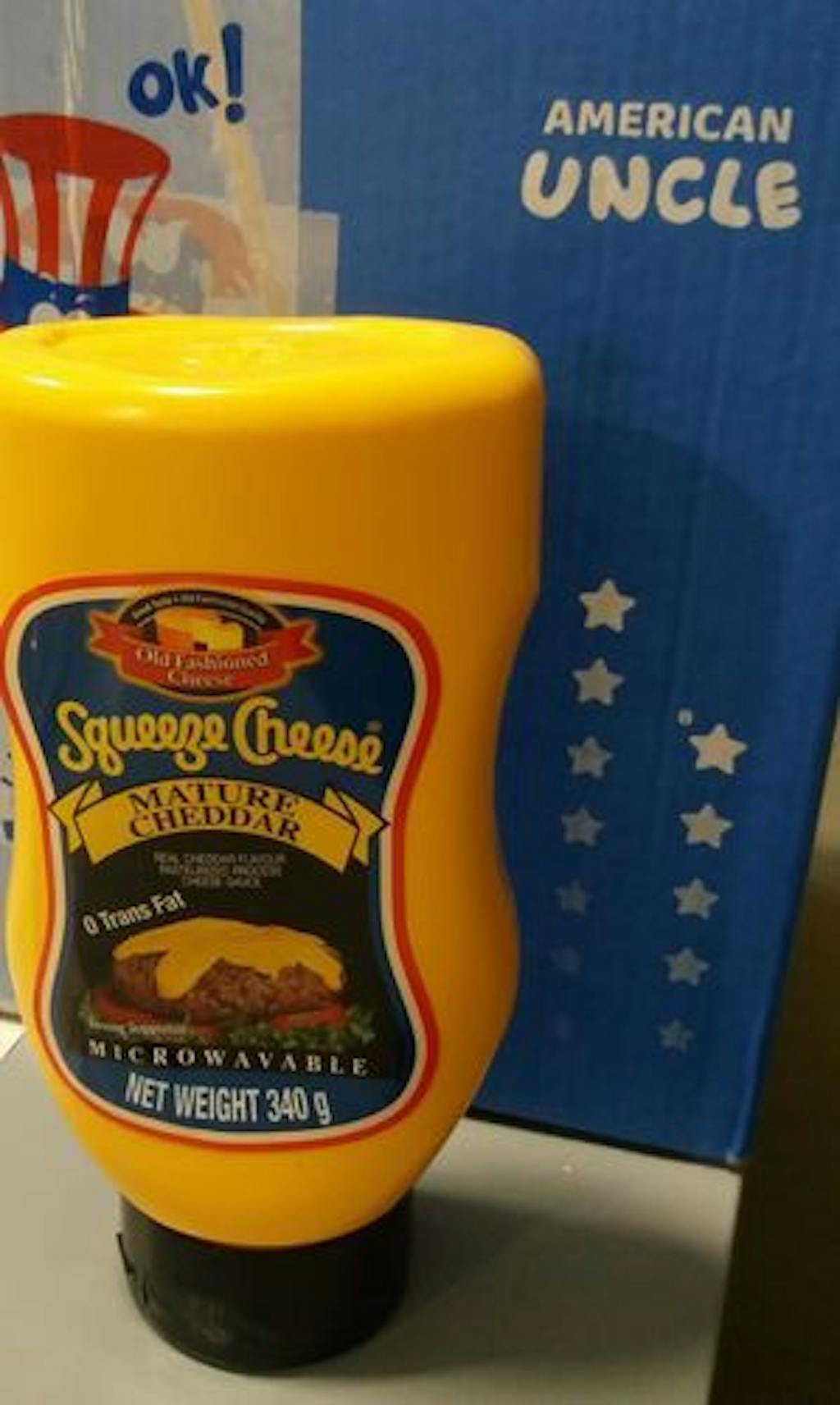 Squeeze Cheese - condimento spalmabile al formaggio da 340g – American ...