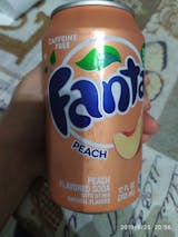 Fanta Peach, soda alla pesca da 355 ml